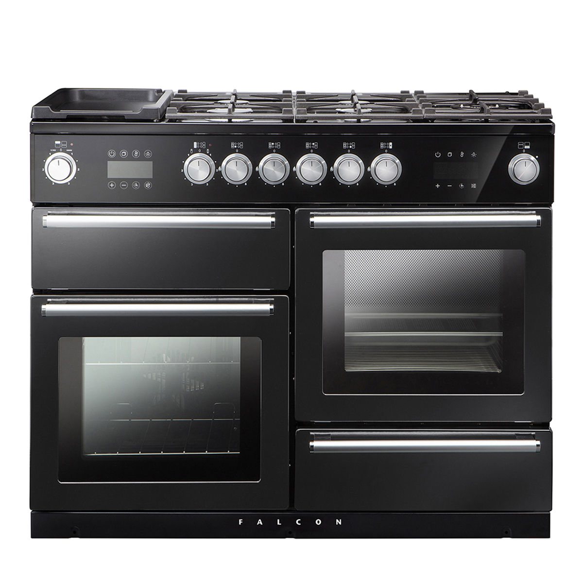 Falcon Nexus Steam Rangecooker: Dampfgaren, Gaskochfeld